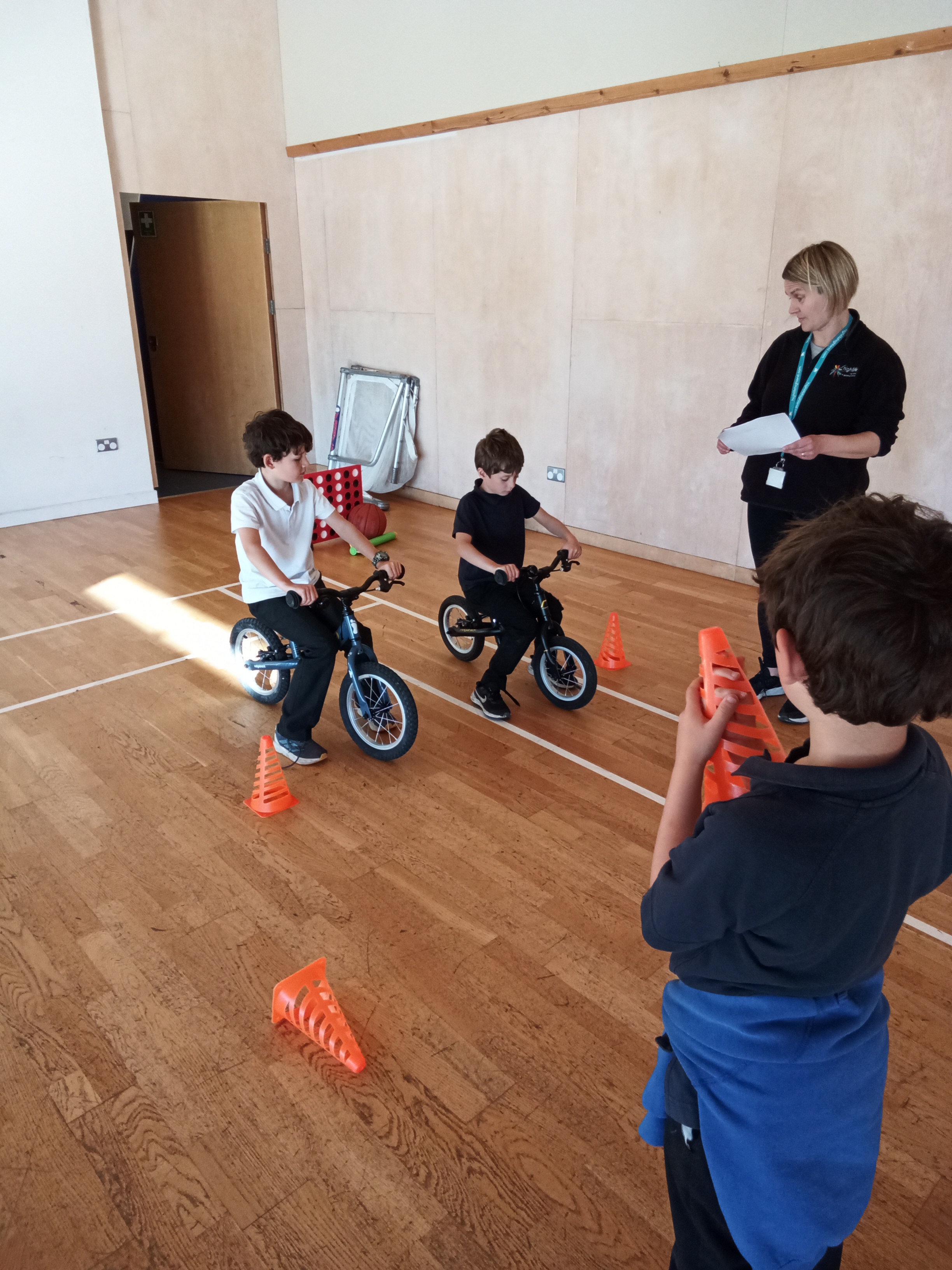 Young Leadership and Balance Bike Skills | Raasay Primary School